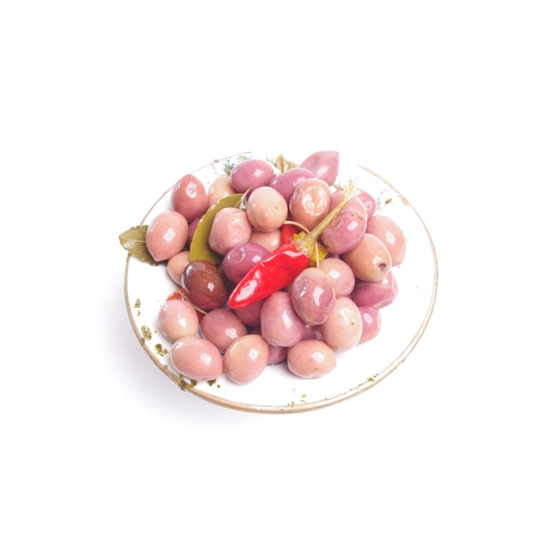 Olive violette tailladée Meski (piment) Cal 19/21 - 10kg | Vente en ...