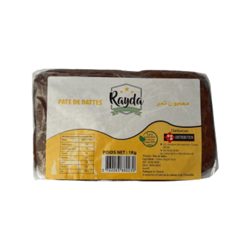 Pâte de dattes Tunisie 1kg - Rayda