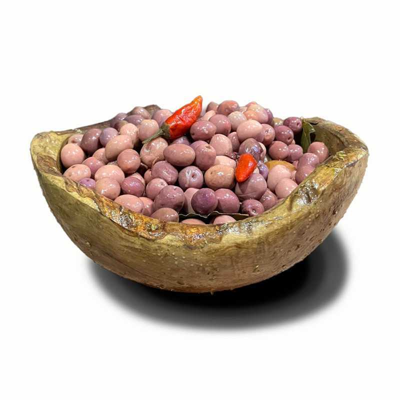 Olive violette tailladée Meski (piment) Cal 19/21 - 10kg | Vente en ...